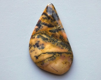 yellow feather agate