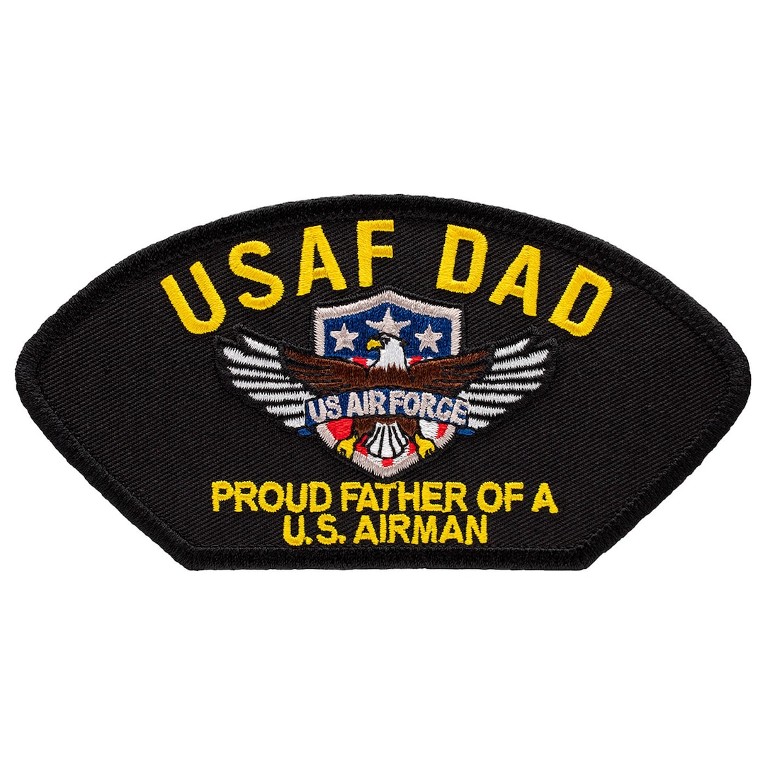 USAF Air Force Dad – Proud Father of a US Airman – 5 1/4" X 2 3/4 ...