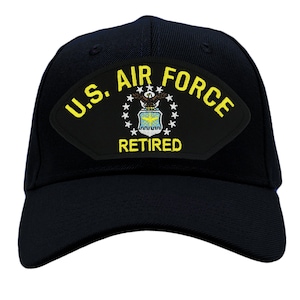 US Air Force Retired Ball Cap - Choose Your Color - Etsy