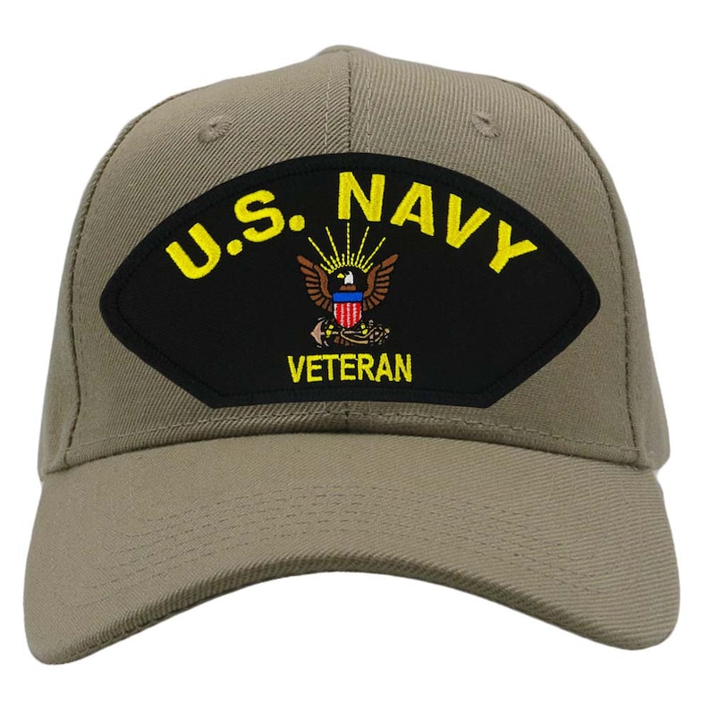 US Navy Veteran Ball Cap - Choose Your Color - Etsy