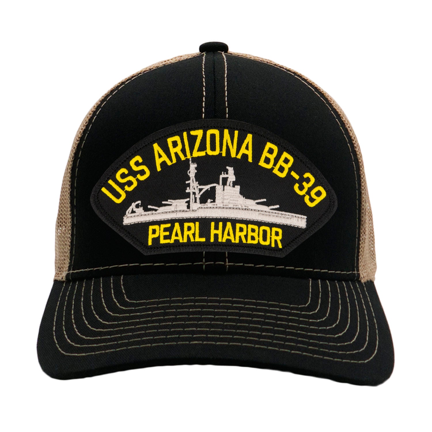 USS Arizona BB-39 Pearl Harbor Ball Cap Choose Your Color - Etsy