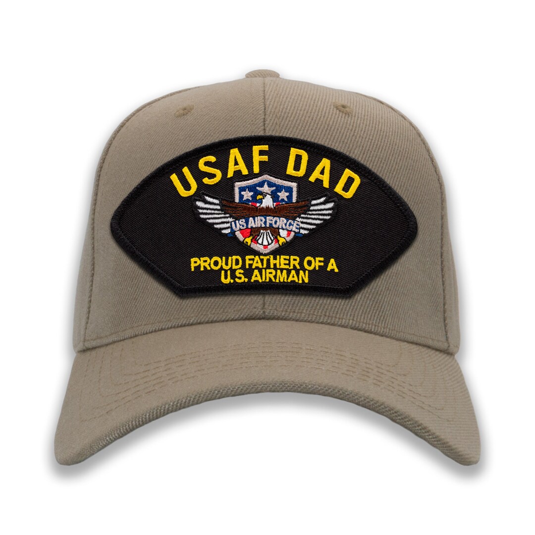 USAF Air Force Dad - Proud Father of a US Airman - Embroidered Patch on ...