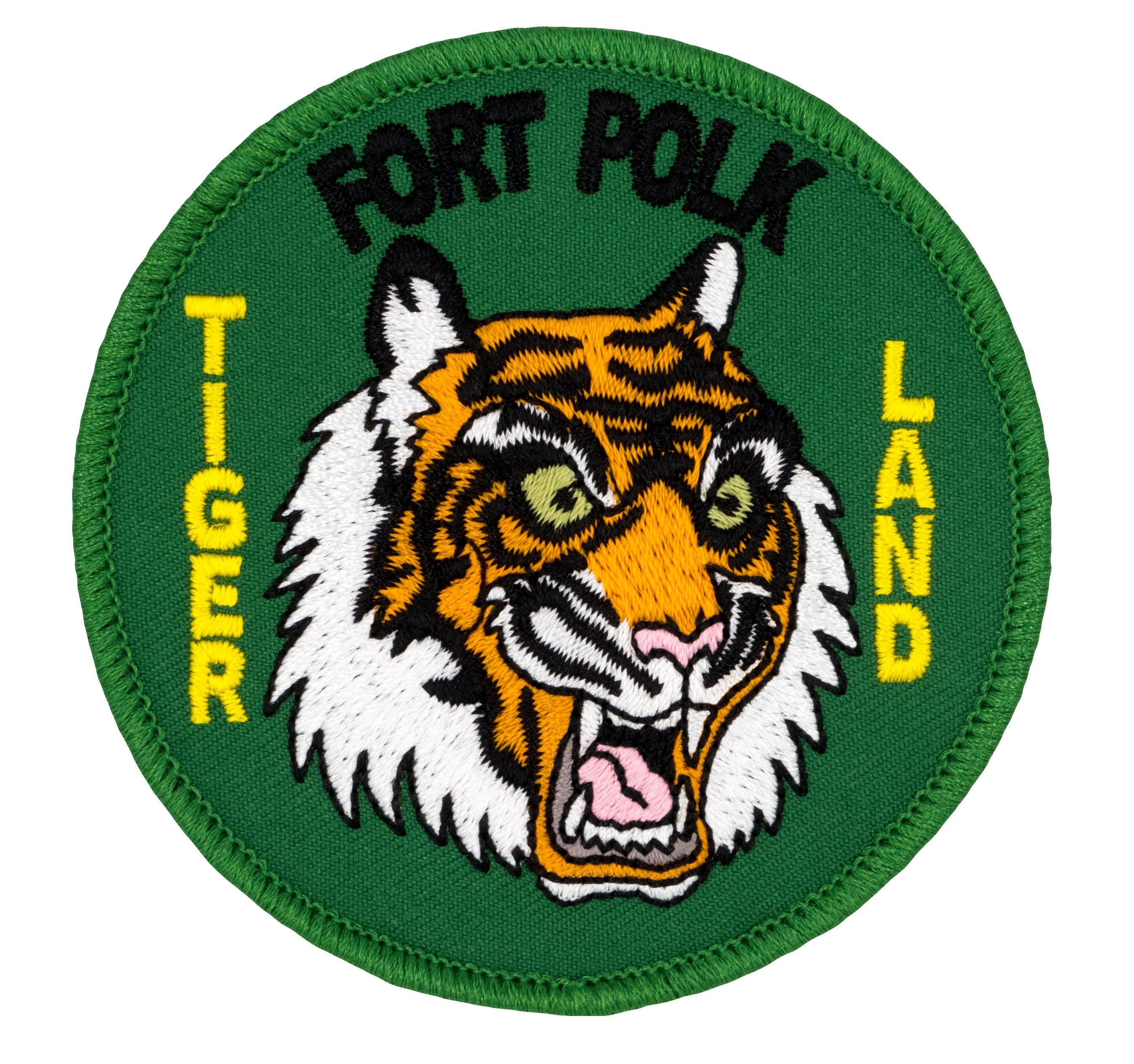 Tigerland - Fort Polk, Louisiana - Embroidered Patch 3" Round ...