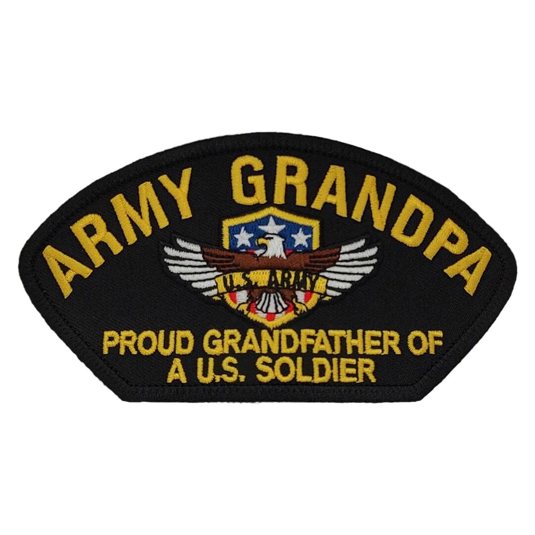 Army Grandpa Proud Grandfather of a US Soldier 5 1/4 - Etsy