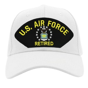 US Air Force Retired Ball Cap - Choose Your Color - Etsy