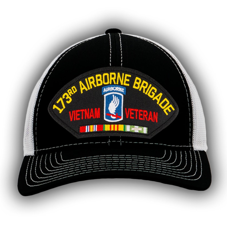 US Army 173rd Airborne Brigade - Vietnam Veteran Ball Cap - Choose Your ...