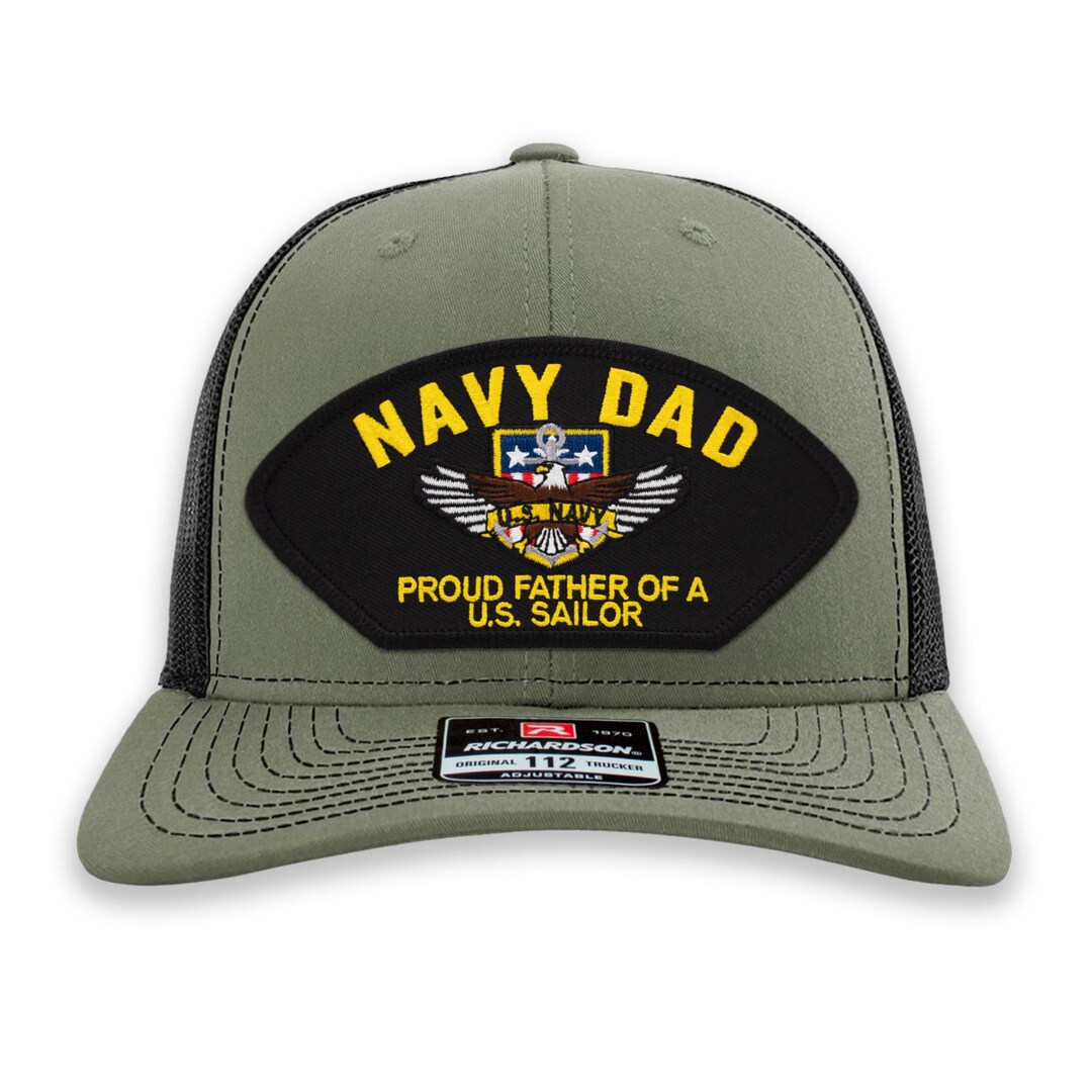 Navy Dad - Proud Father of a US Sailor - Ball Cap - Choose Your Color ...