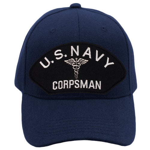 US Navy Corpsman Ball Cap coyote Brown-3d Puff - Etsy