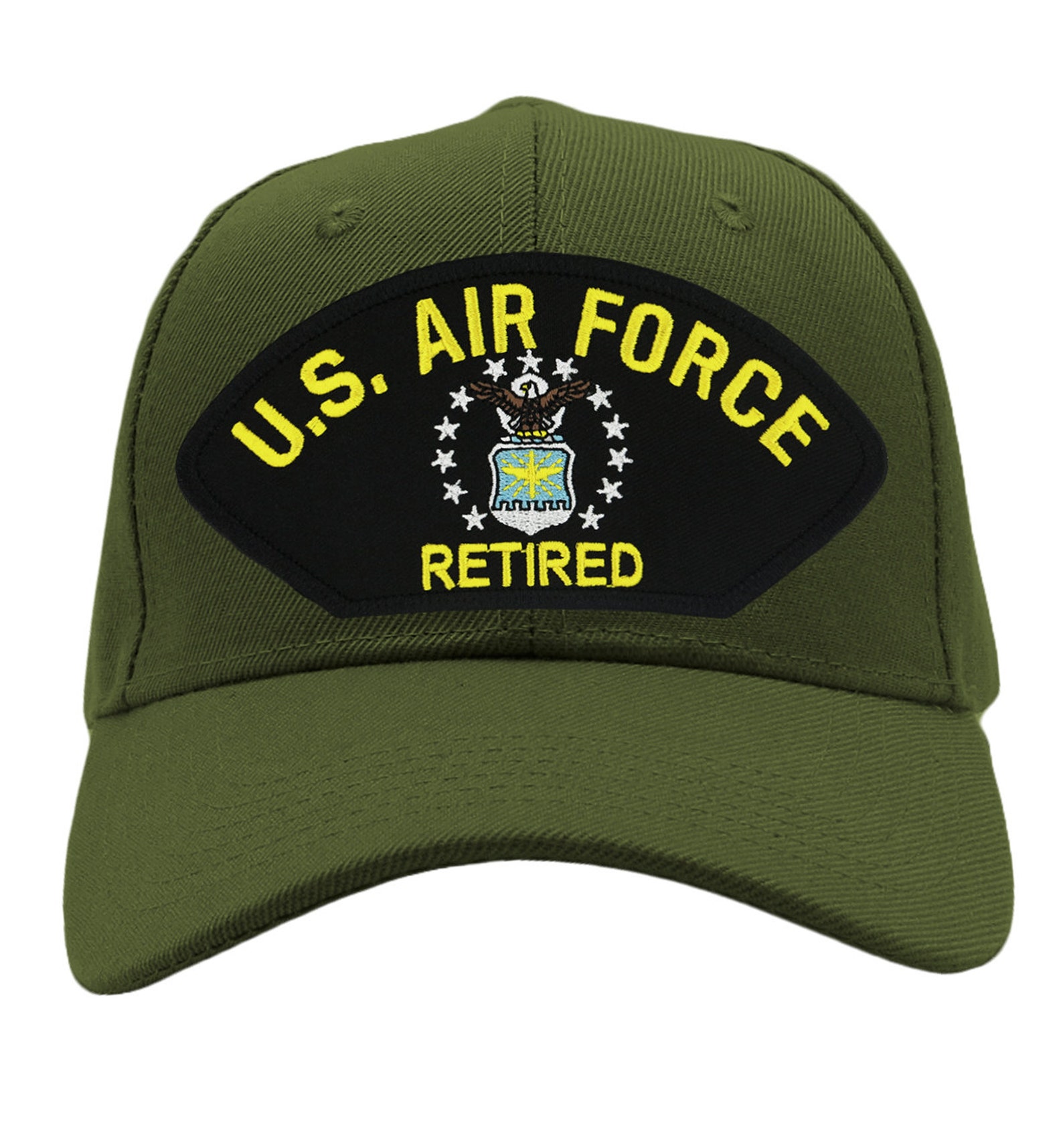 US Air Force Retired Ball Cap - Choose Your Color - Etsy