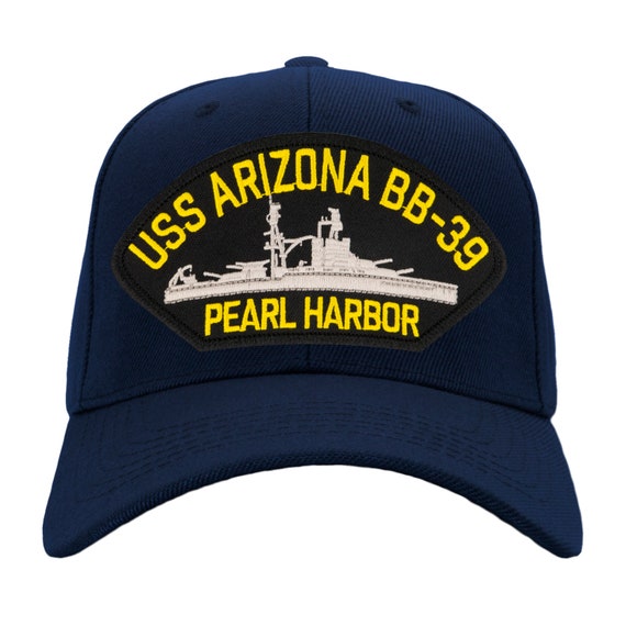 USS Arizona BB-39 Pearl Harbor Ball Cap Choose Your | Etsy