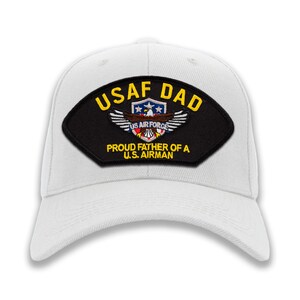 USAF Air Force Dad - Proud Father of a US Airman Ball Cap - Richardson ...