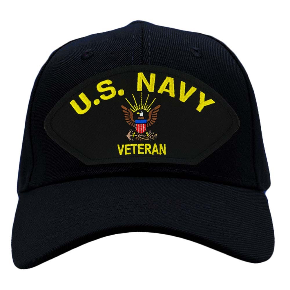 US Navy Veteran Ball Cap - Choose Your Color - Etsy