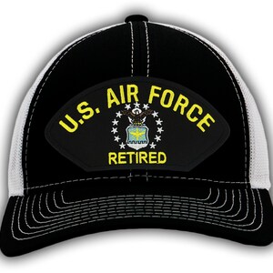 US Air Force Retired Ball Cap - Choose Your Color - Etsy