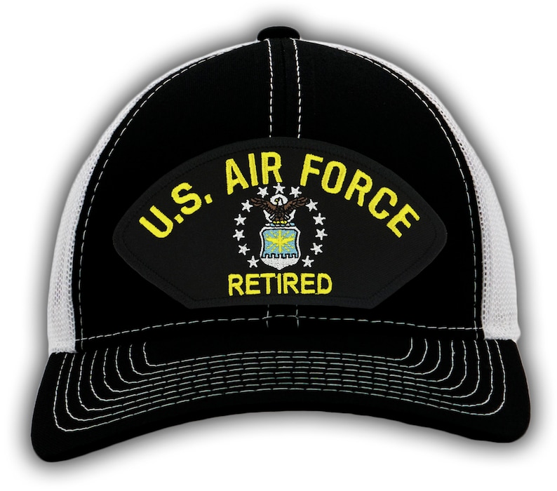 US Air Force Retired Ball Cap - Choose Your Color - Etsy