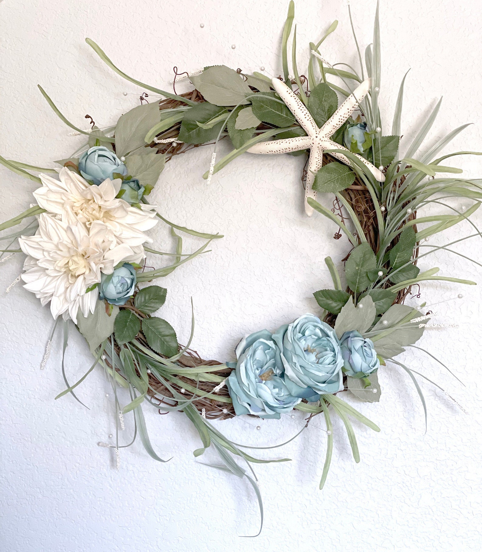 Handmade Seaside Summertime Wreath - Etsy