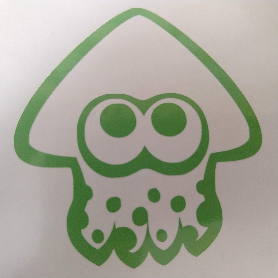X1 3" Squid Inkling Vinyl Die-cut Decal Sticker (various Colors) - Etsy