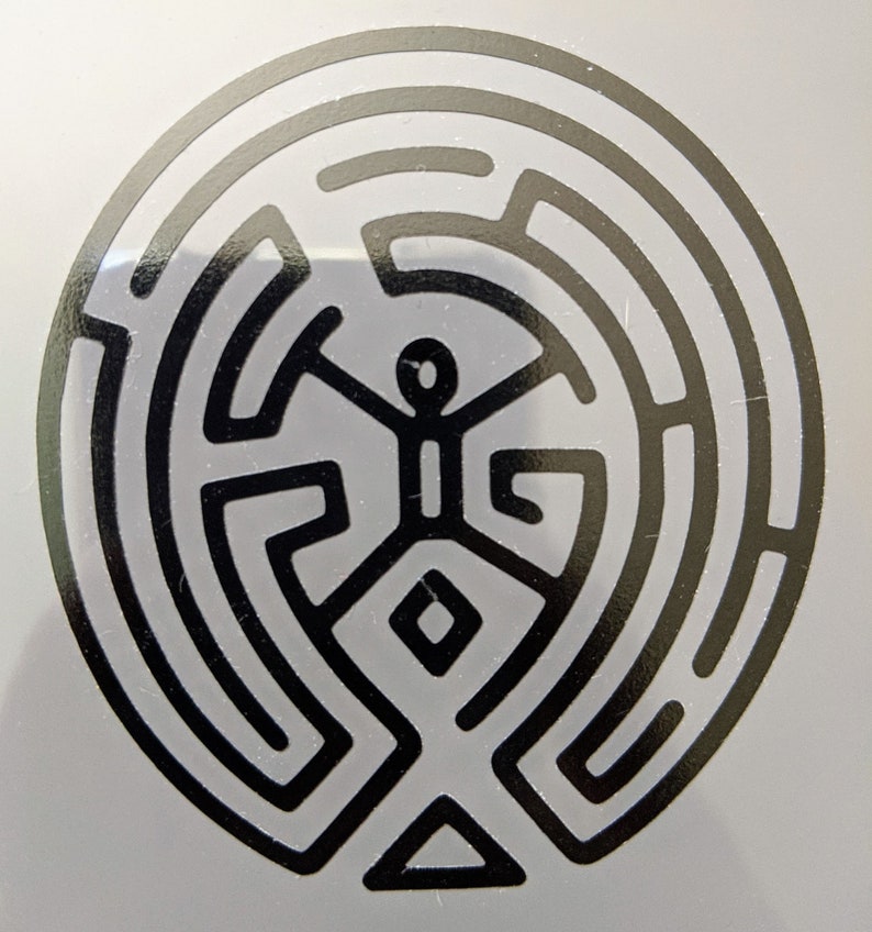 X1 4.25 Westworld Maze asst Colors Vinyl Decal Sticker | Etsy