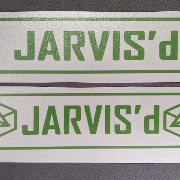 Jarvis Sticker - Etsy