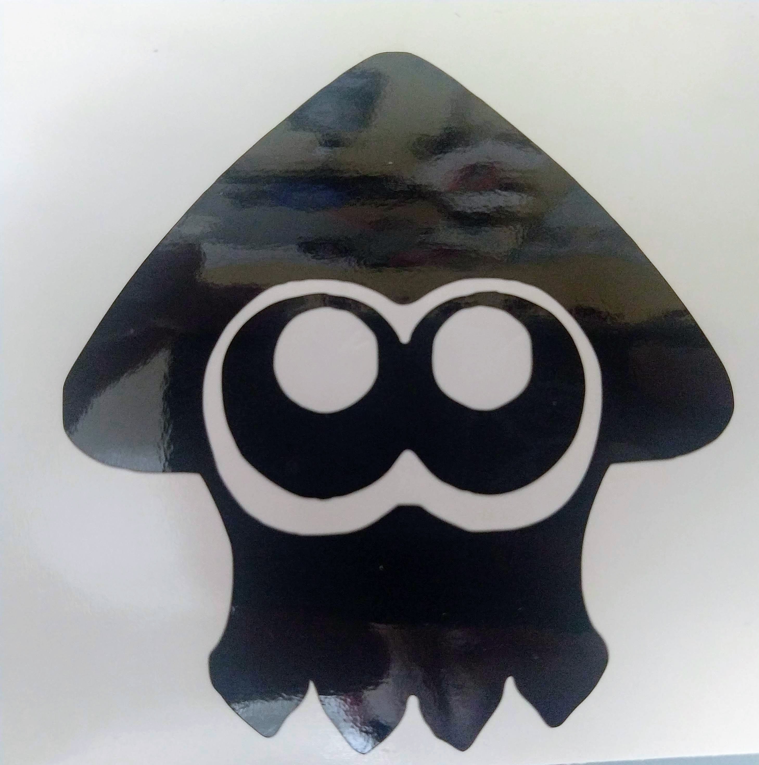 1 pair of Octopus / Squid Splatoon creatures Vinyl Die-Cut | Etsy