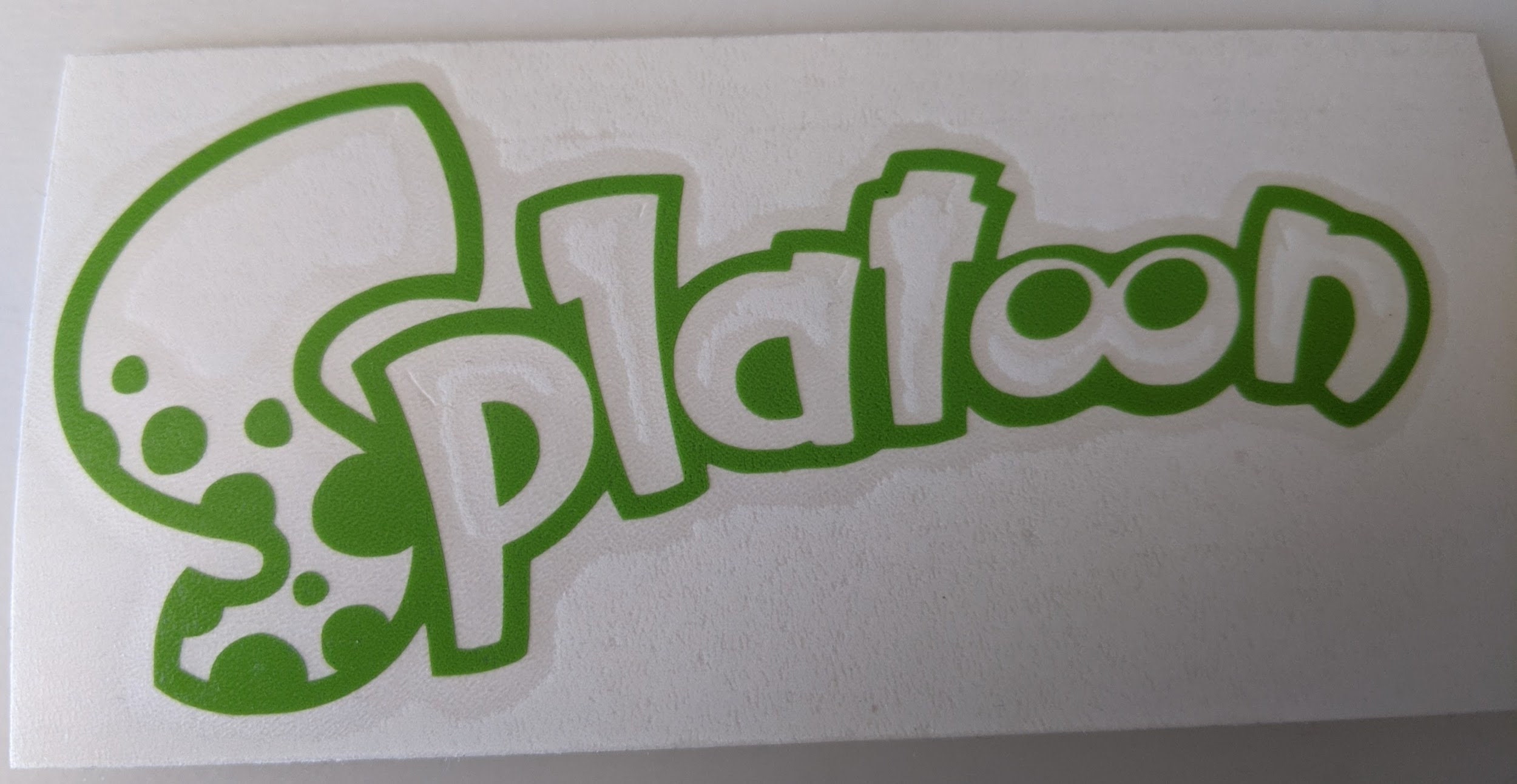X1 Large 8.5 Splatoon Logo Bonus Decal Vinyl - Etsy