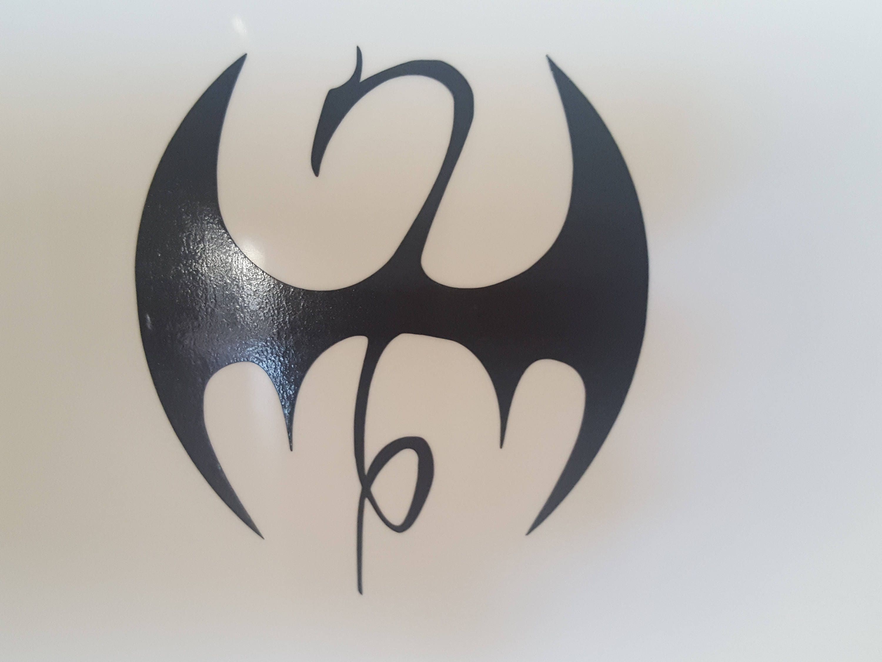 1 Iron Fist Logo Black Vinyl Decal Sticker Oracal/Avalon - Etsy Polska