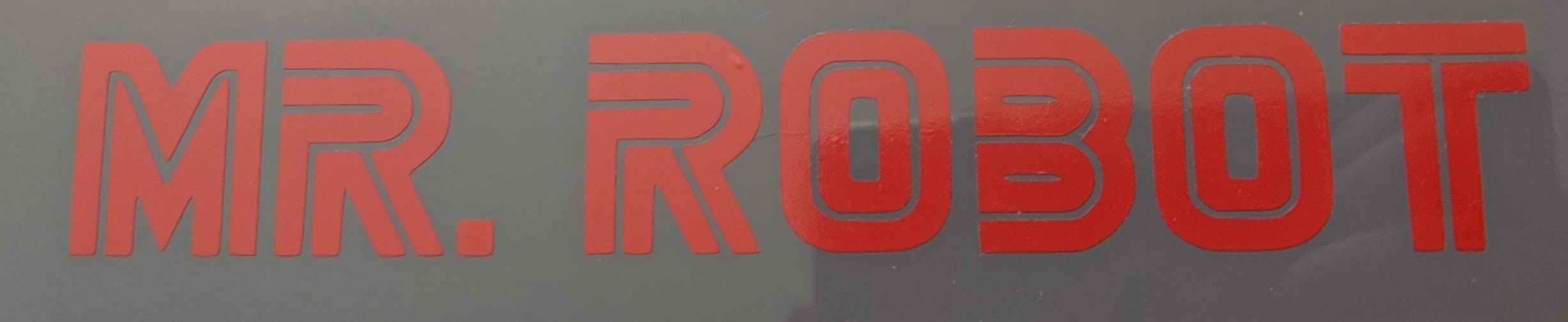 1 7 Mr. Robot Logo Red Vinyl Decal Sticker Oracal/avalon - Etsy