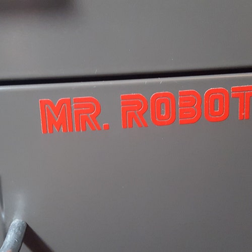 Mr Robot ID Style Badge | Etsy