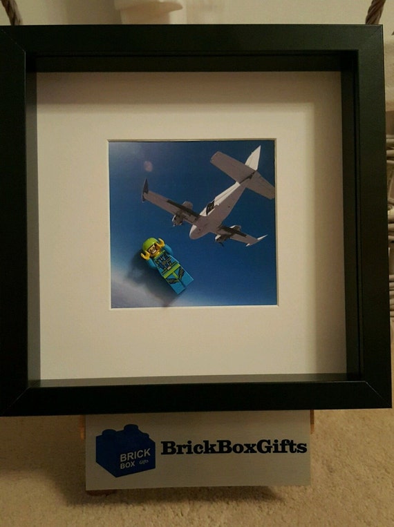 Skydive Lego 3D Picture Frame Perfect Present Gift Customise | Etsy