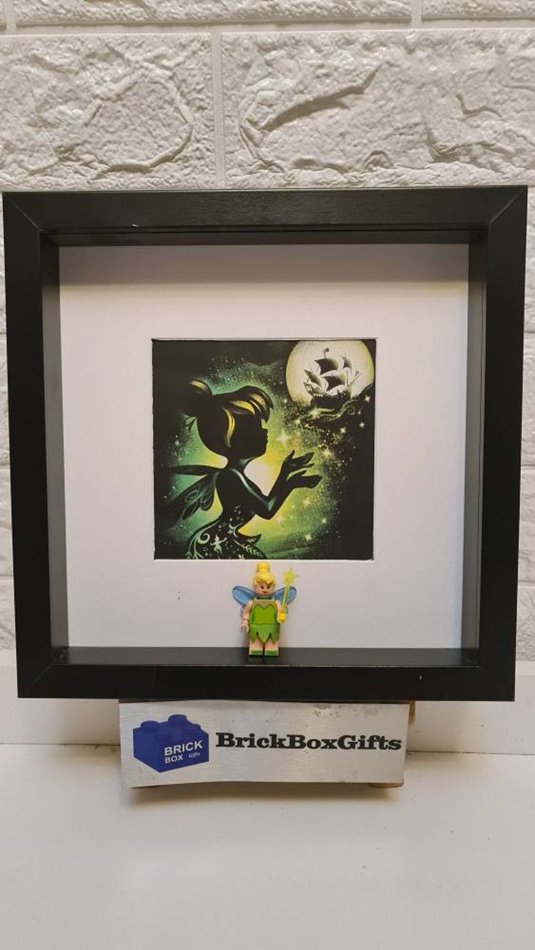Disney Tinkerbell Minifigure 3D Picture Photo Frame Present or Gift ...