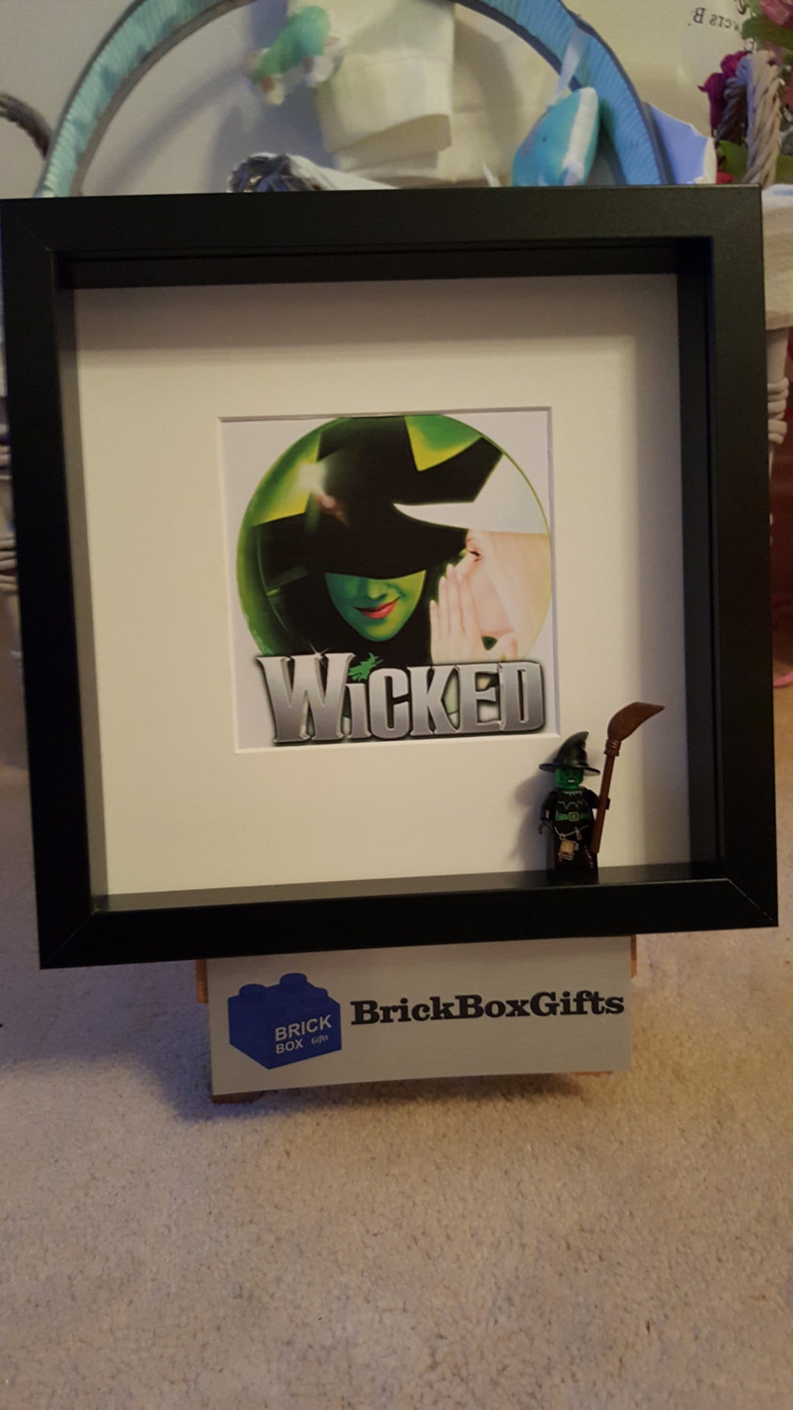 Wicked Musical Show Theatre West End Minifigure 3d Frame Witch Gift ...