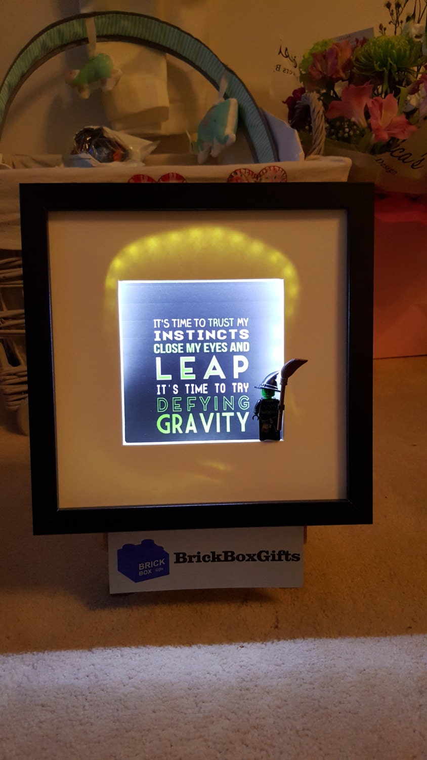 Wicked The Musical 3D Wooden Engrave Sign