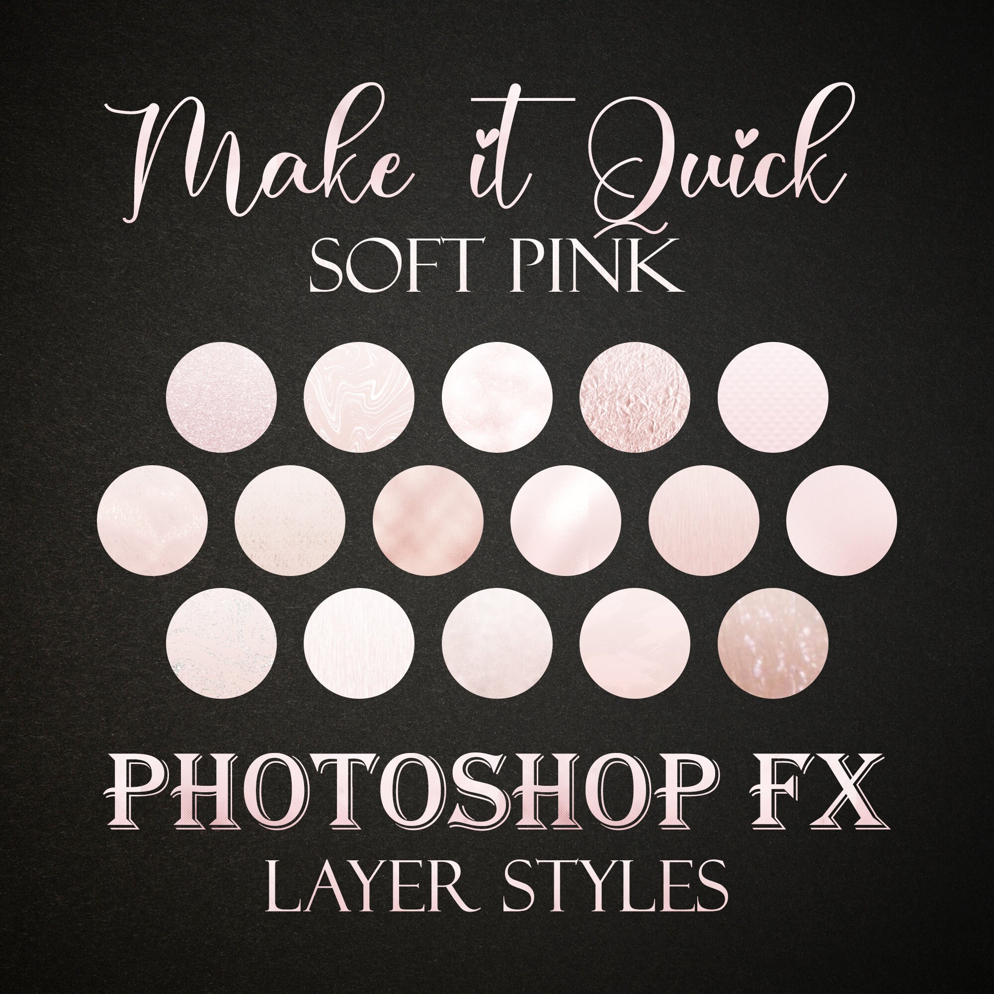 Photoshop Styles Photoshop Templates Photoshop Preset Layer - Etsy