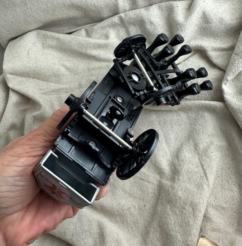 Texaco Horse and Tanker Cast Metal Locking Coin Bank With Key ...