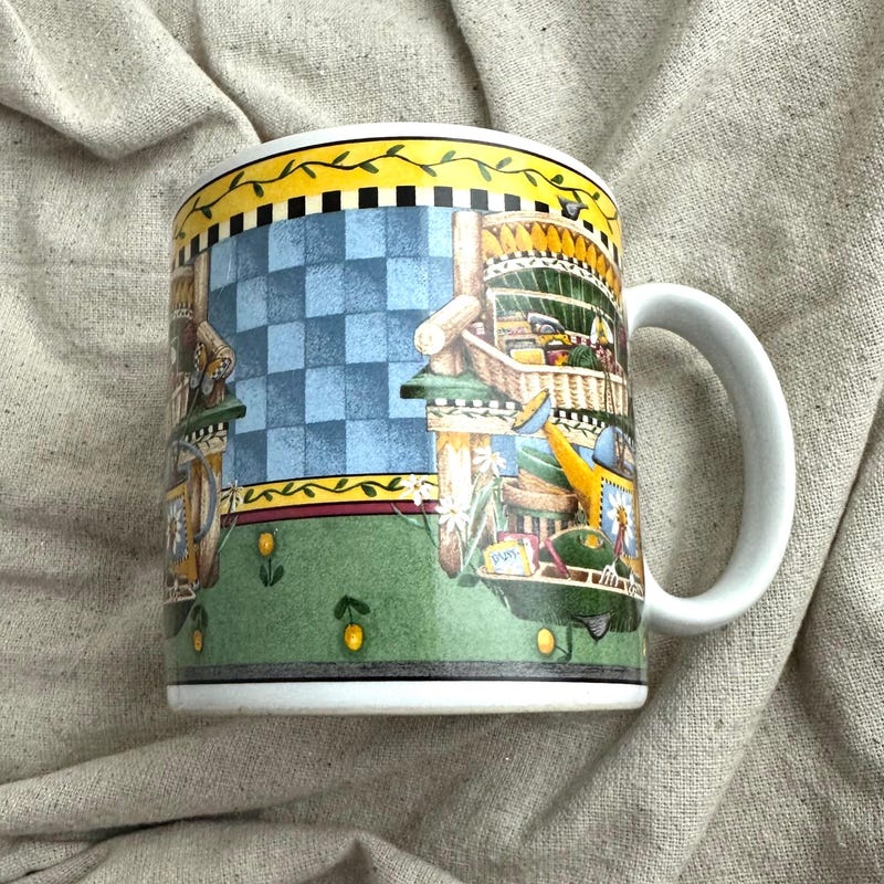 Vignette Mugs - Etsy