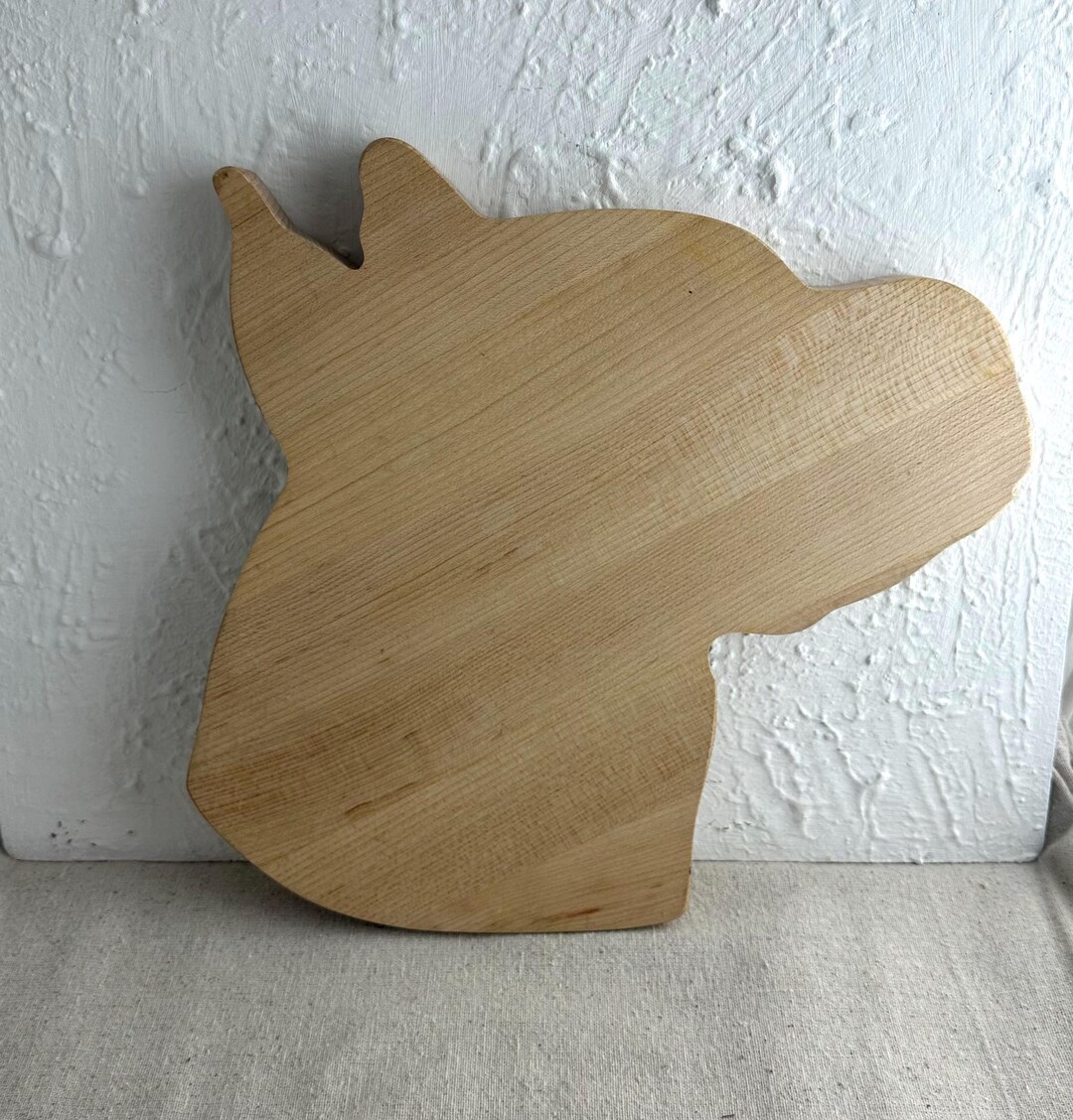Boxer Head Wooden Cut Out, Cutting Board, Crafting Supply, Painting ...