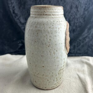 Studio Art Pottery Jar, 6 1/4" Tall, Bird Design, Artist Signed ...