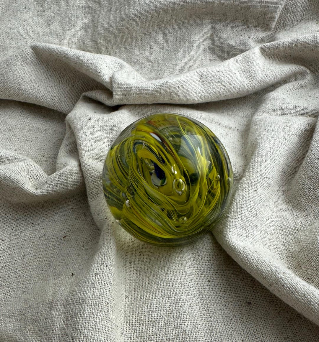 Art Glass Paperweight Orb - Etsy
