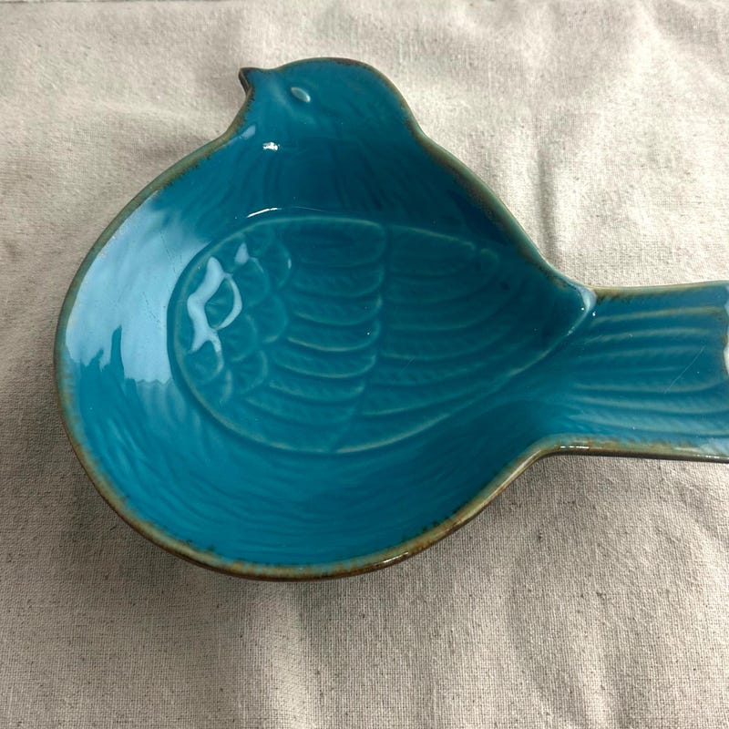 Ceramic Bird Bowl - Etsy