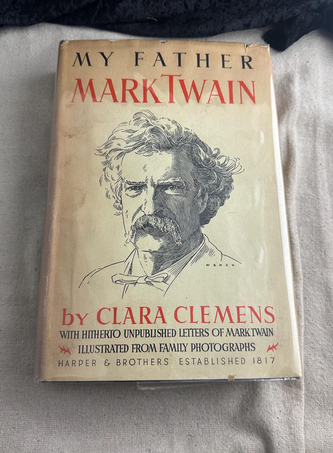 My Father Mark Twain, Clara Clemens, First Edition, Harper & Brothers ...