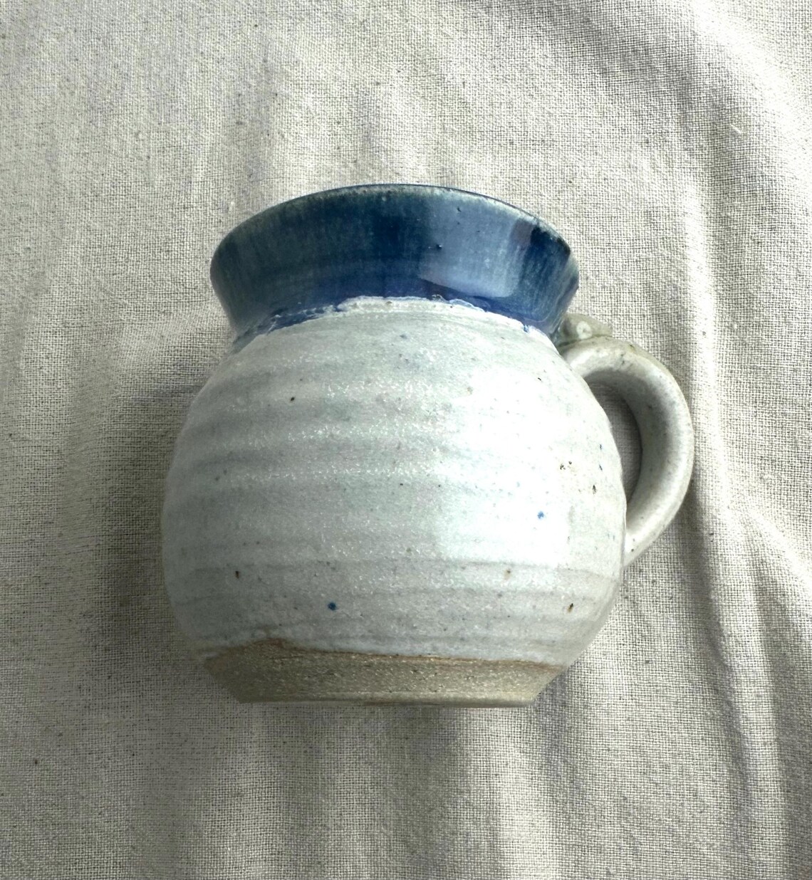 Studio Pottery Mug, Artist Signed Pike, Vail, Colorado, Gray With Blue ...