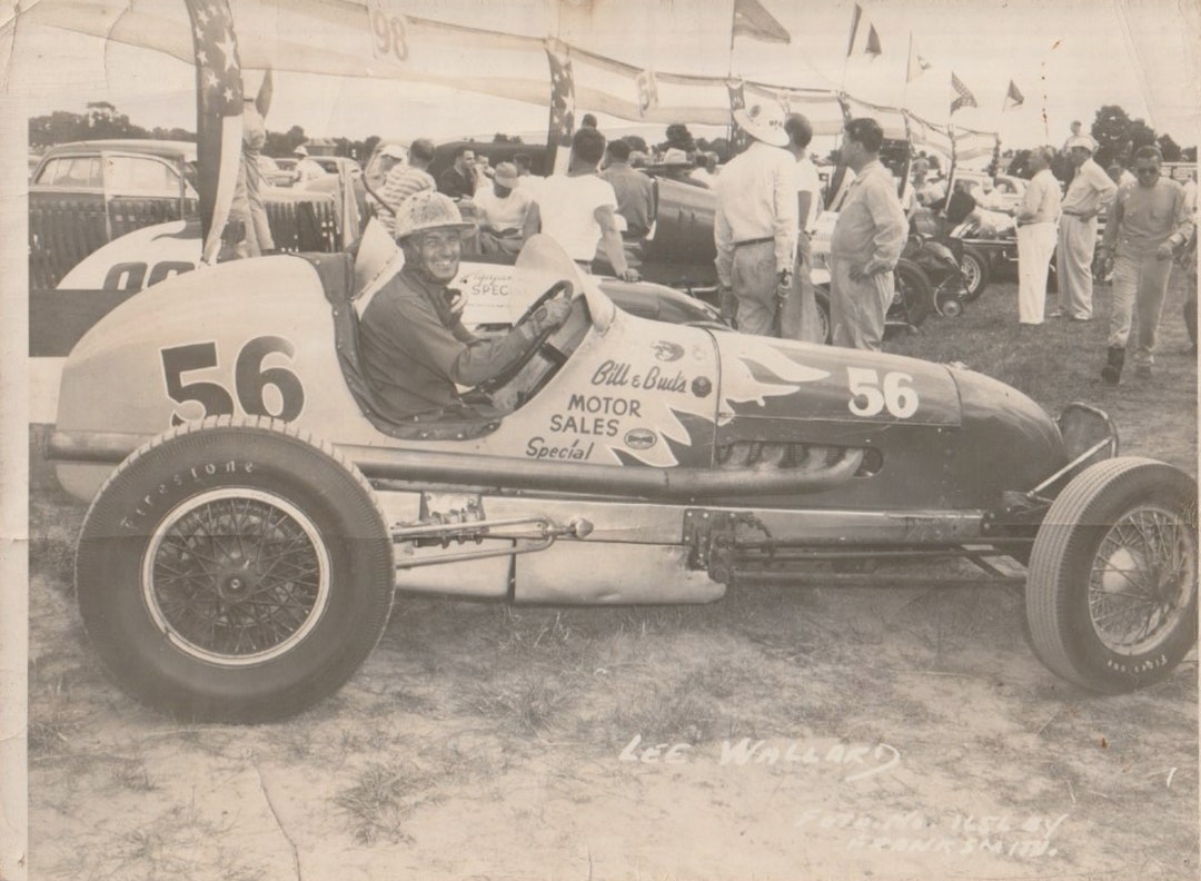 Original Vintage Black & White Lee Wallard Race Day Photograph - Etsy
