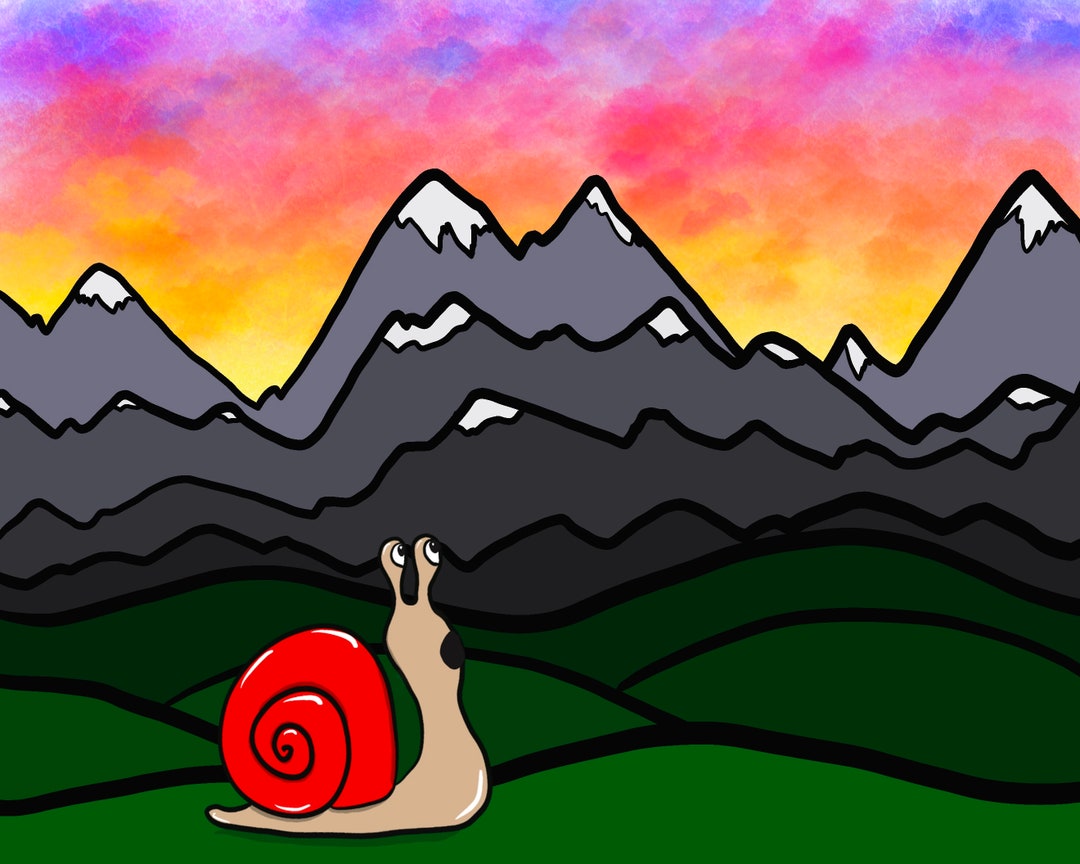 Snell's Adventure - Photo Print of a Digital Painting of Snell the ...