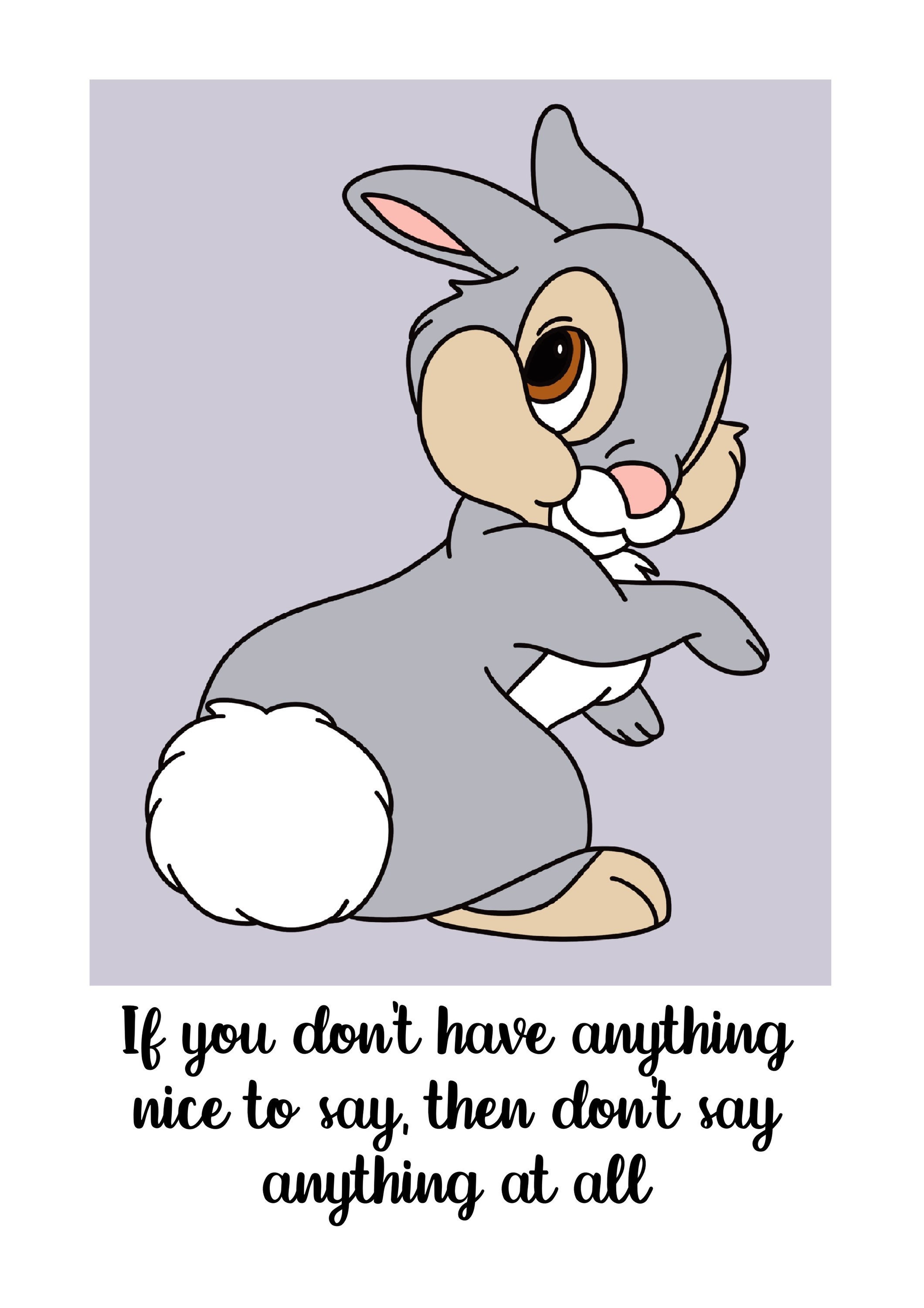 Thumper Digital Print - Etsy