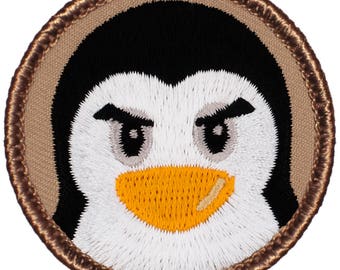 Angry Snowman Patch 2 Inch Diameter Embroidered Patch | Etsy