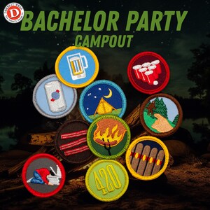 Demerit Badge Bachelor Bundles - Spoof Merit Badges for Bachelor ...