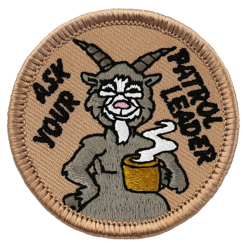 Goat Hook and Loop Patch - Etsy