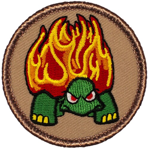 Knucklehead Patch 593 2 Inch Diameter Embroidered Patch - Etsy