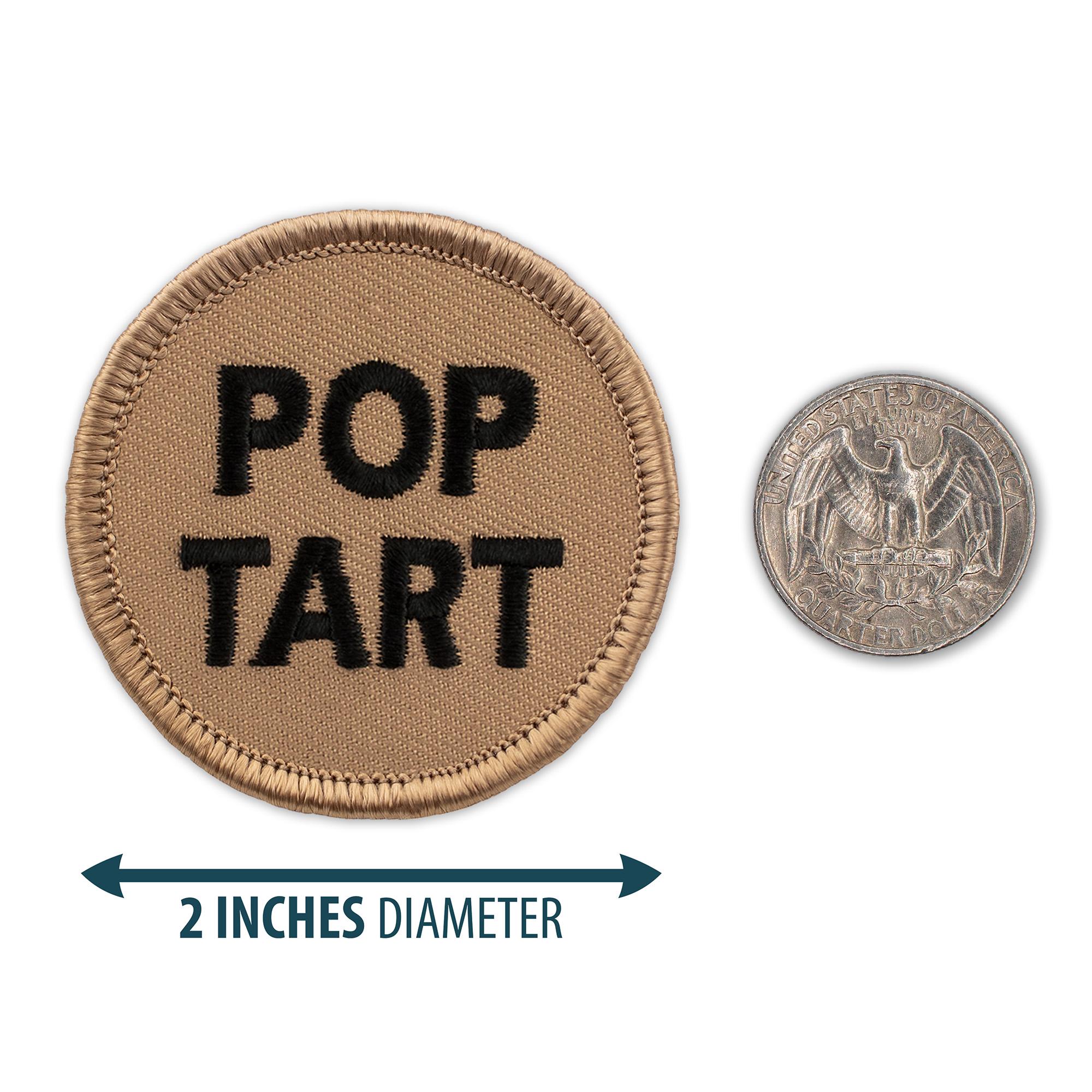 Pop Tart Patch (690) 2 Inch Diameter Embroidered Patch - Etsy
