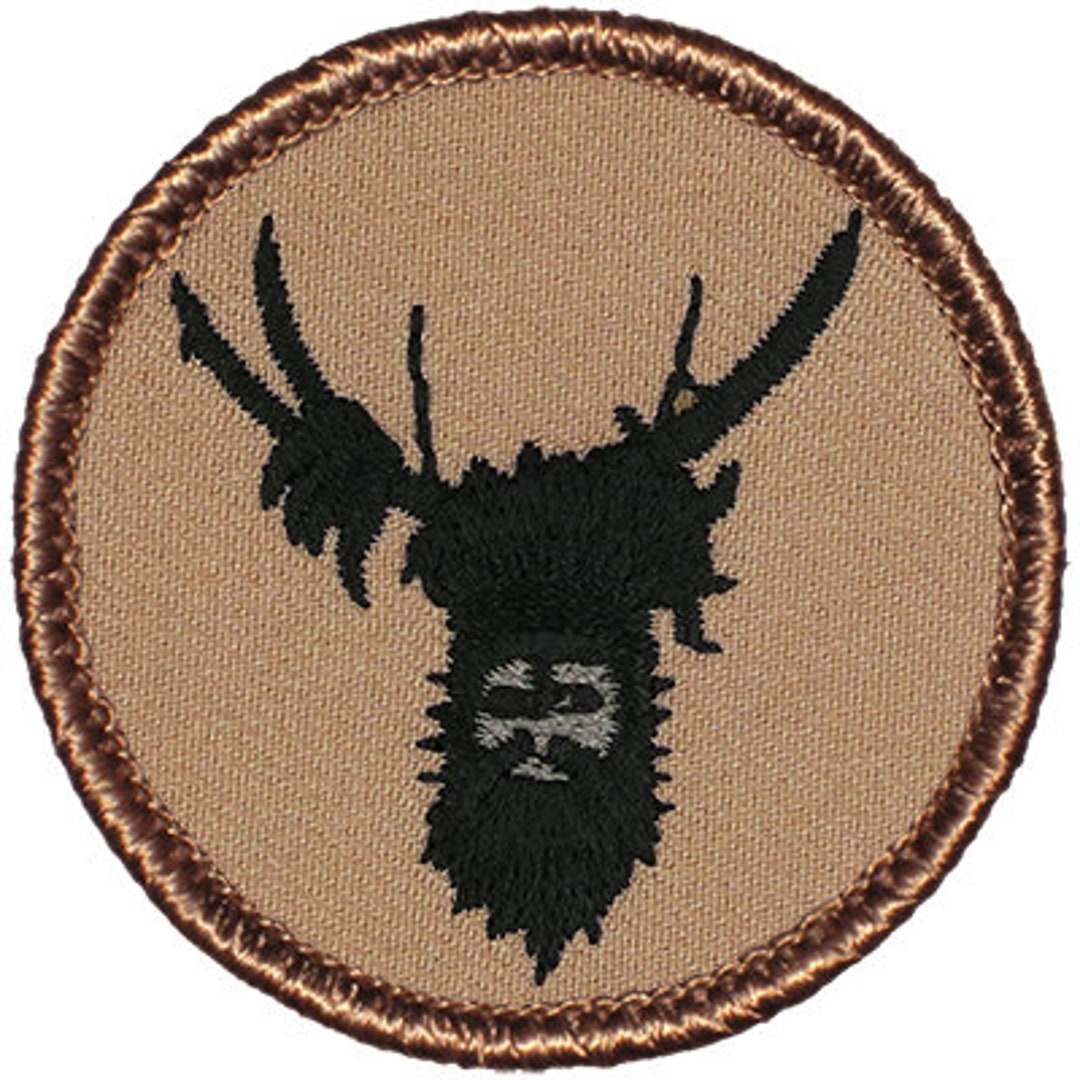 The Ni Knight Patch (D75) - 2 Inch Diameter Embroidered Patch - Etsy
