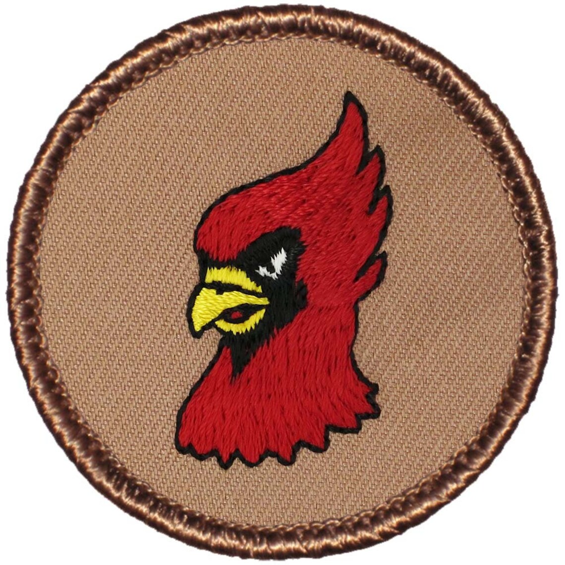 Cardinal Patch 2 Inch Diameter Embroidered Patch | Etsy
